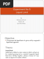 Liquid Limit Test Using Casagrande Method | PDF | Chemistry | Nature
