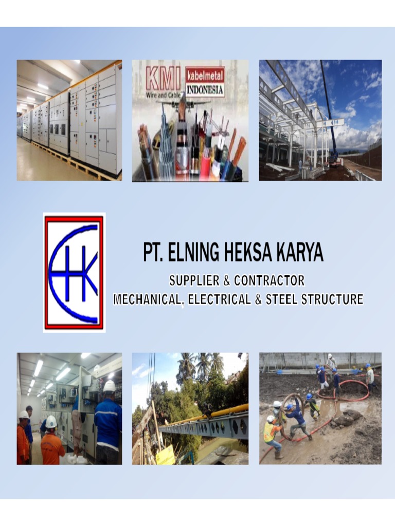 COMPRO PT Elning Heksa Karya - 2021 Updated | PDF | Economic Sectors | Economies