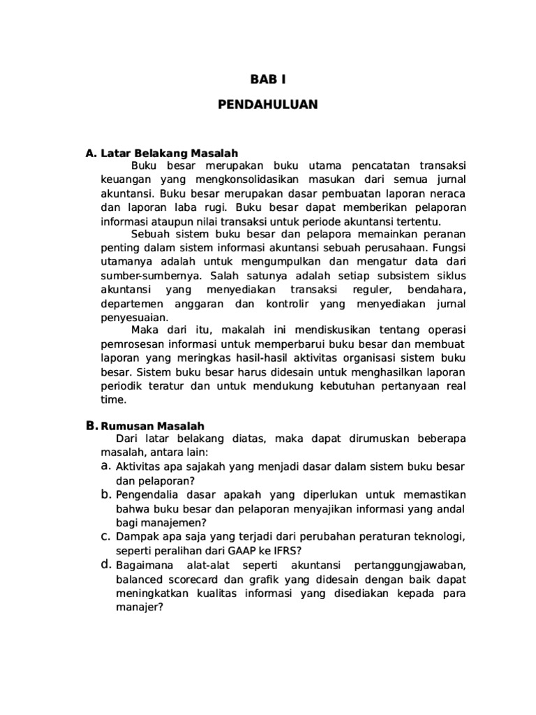 Siklus Buku Besar Dan Pelaporan | PDF