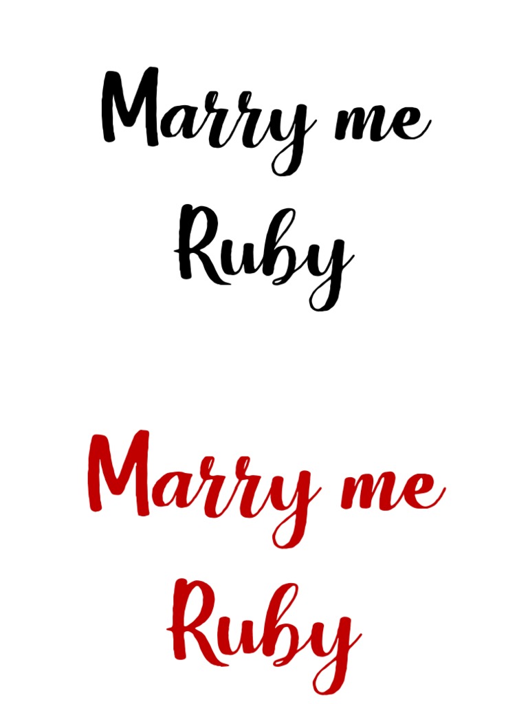 Marry Me_Font Designs | PDF