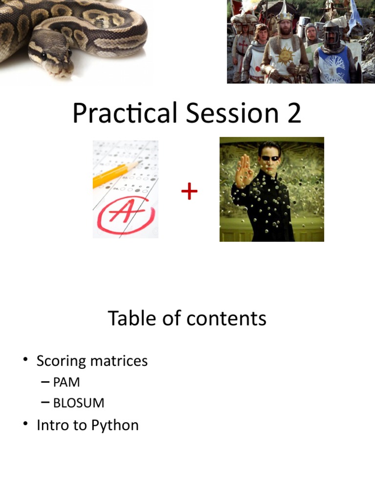2-Substitution Matrices and Python - 2017 | PDF | Sequence Alignment | Molecular Biology