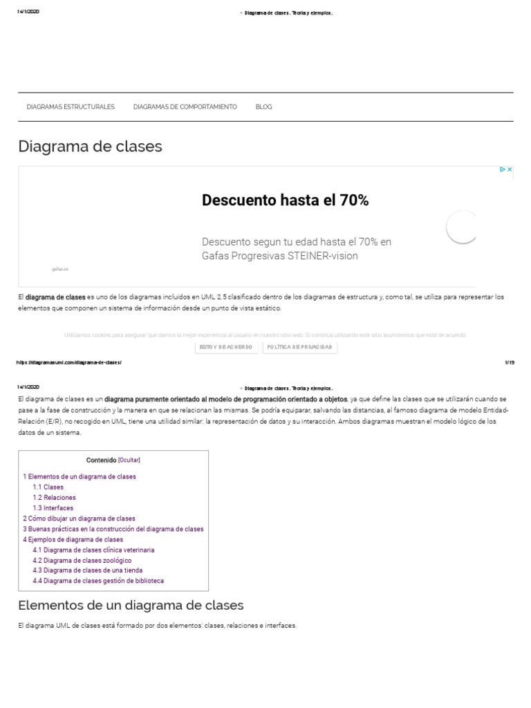 Diagrama de Clases. Teoria y Ejemplos | PDF | Objeto (informática) | Herencia (Programación ...