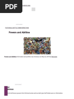 Probability Manipulation - Superpower Wiki | PDF | Causality | Luck