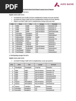 HDFC Regalia Lounge List | PDF | Finance & Money Management | Computers