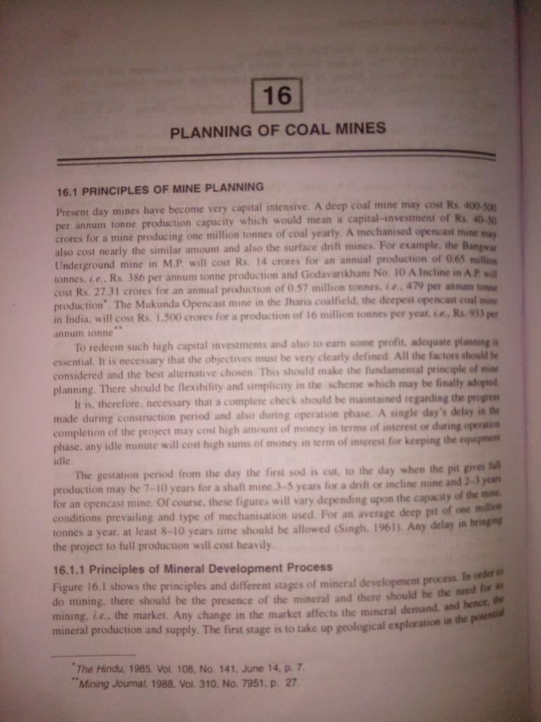 Mine Planning | PDF
