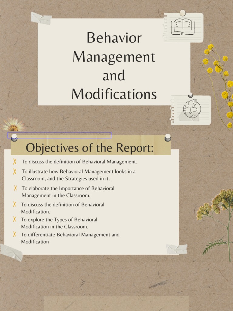 Behavioral Management and Modification 1 | PDF | Reinforcement | Behavior