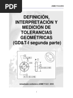 Guía de Tolerancia Geométrica ISO 1101 | PDF | Geometría | Tolerancia ...