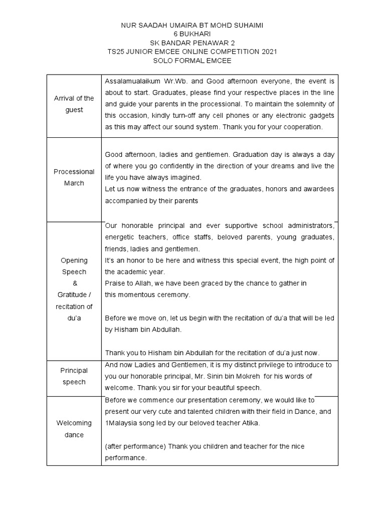 Script English | PDF