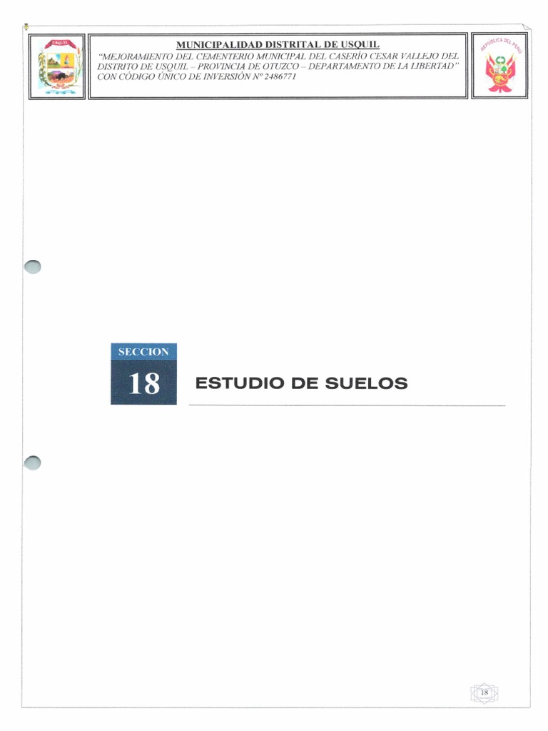 Estudio de Suelos | PDF