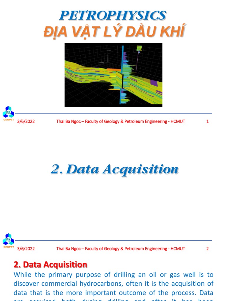 Data Acquisition | PDF | Oil Well | Petroleum Reservoir