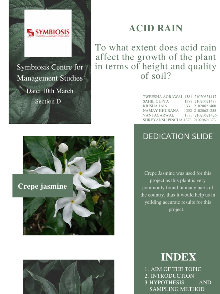 Acid Rain 2 | PDF | Ph | Soil