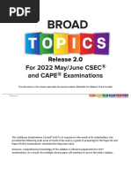 CXC History Past Paper Questions Theme 1: The Indigenous Peoples and ...