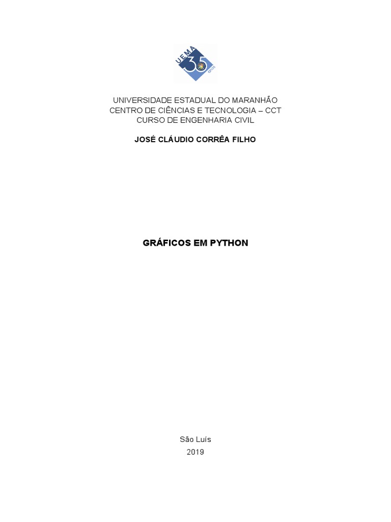 Gráficos em Python para Engenheiros | PDF