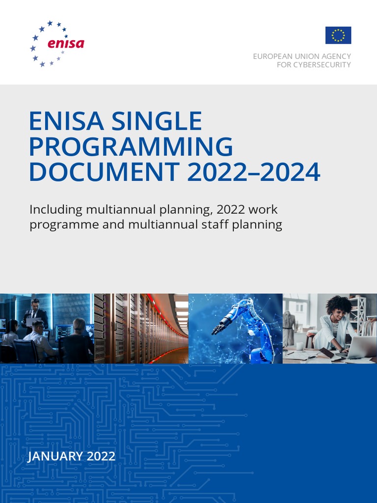 Enisa Single Programming Document 2022 2024 | PDF | Computer Security | Security