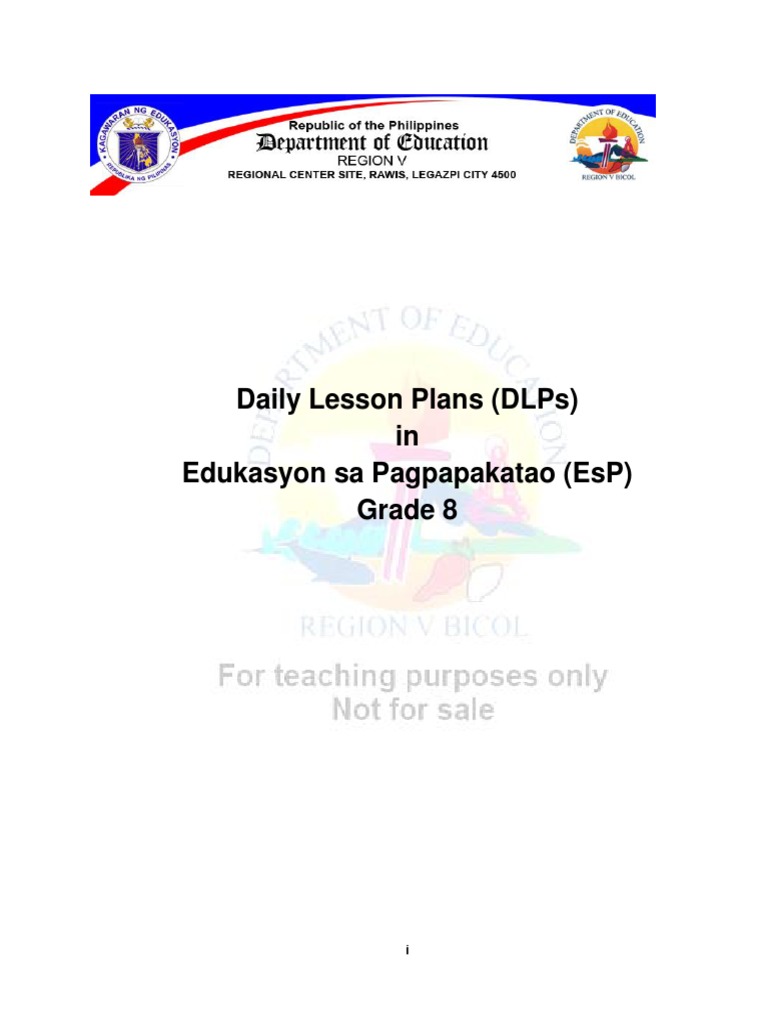 EsP 8 Q1 | PDF
