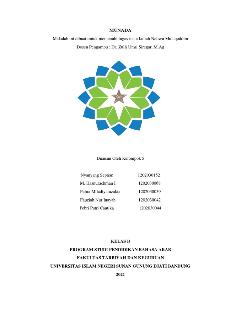 Pengertian dan Macam Munada | PDF