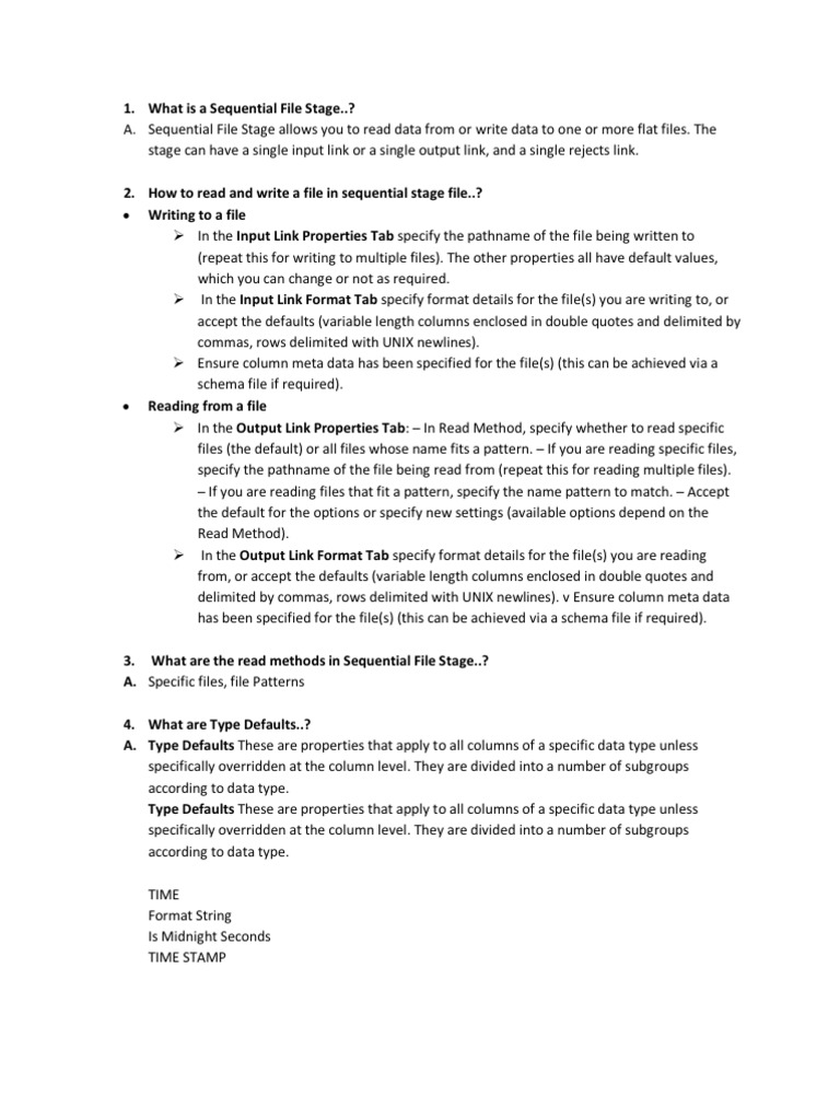 Sequential | Download Free PDF | Comma Separated Values | File Format