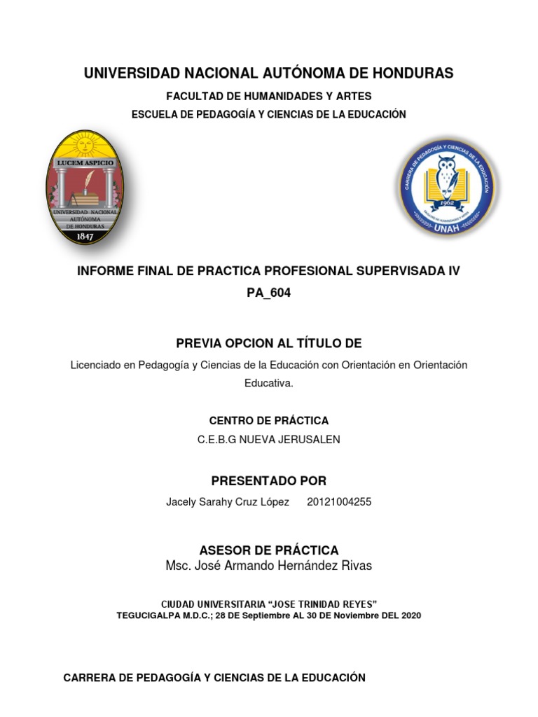 Informe de Practica | PDF | Cognición | Conocimiento