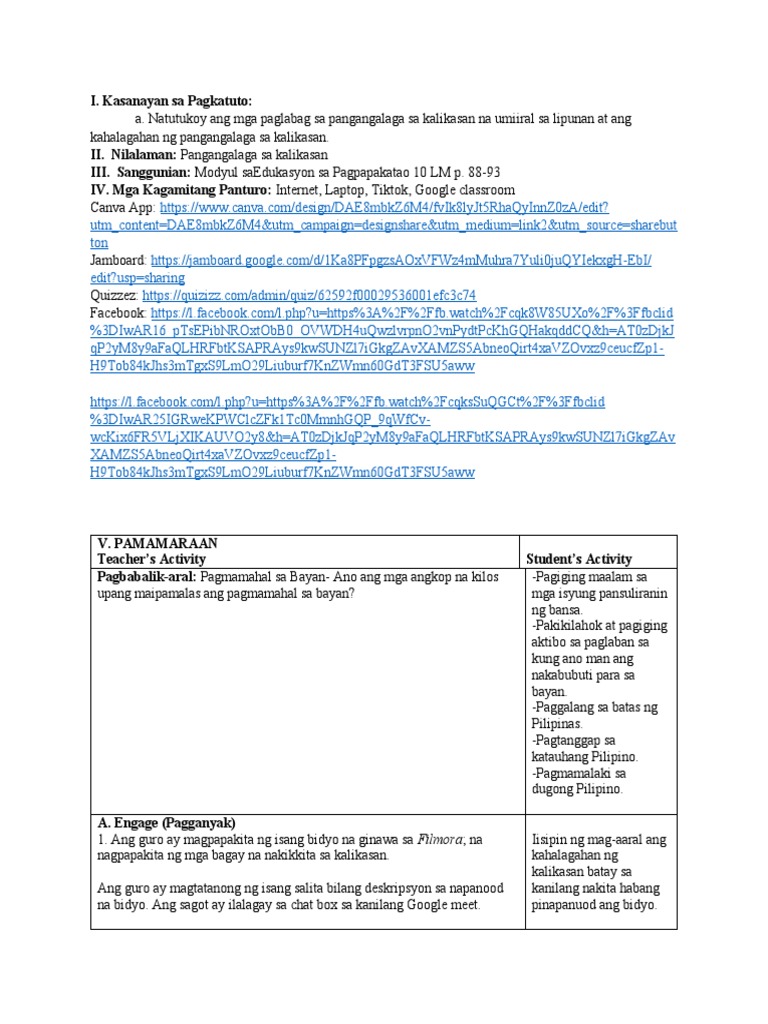 Final 5e Lesson Plan Revised | PDF