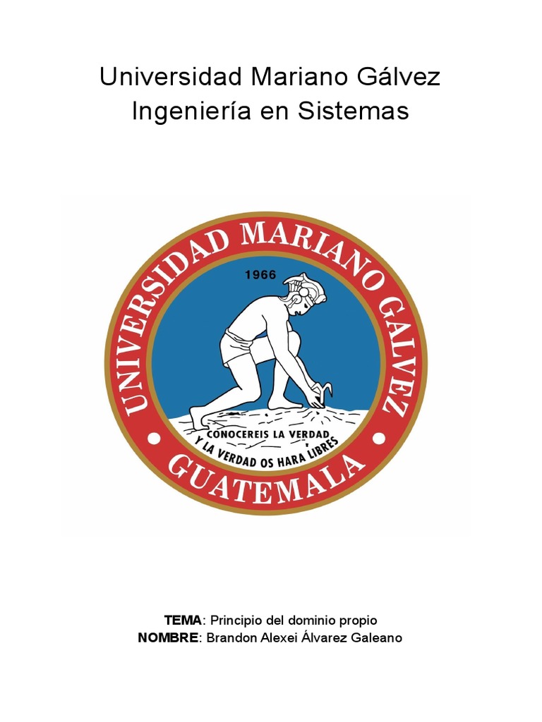 Principio del dominio propio en finanzas | PDF