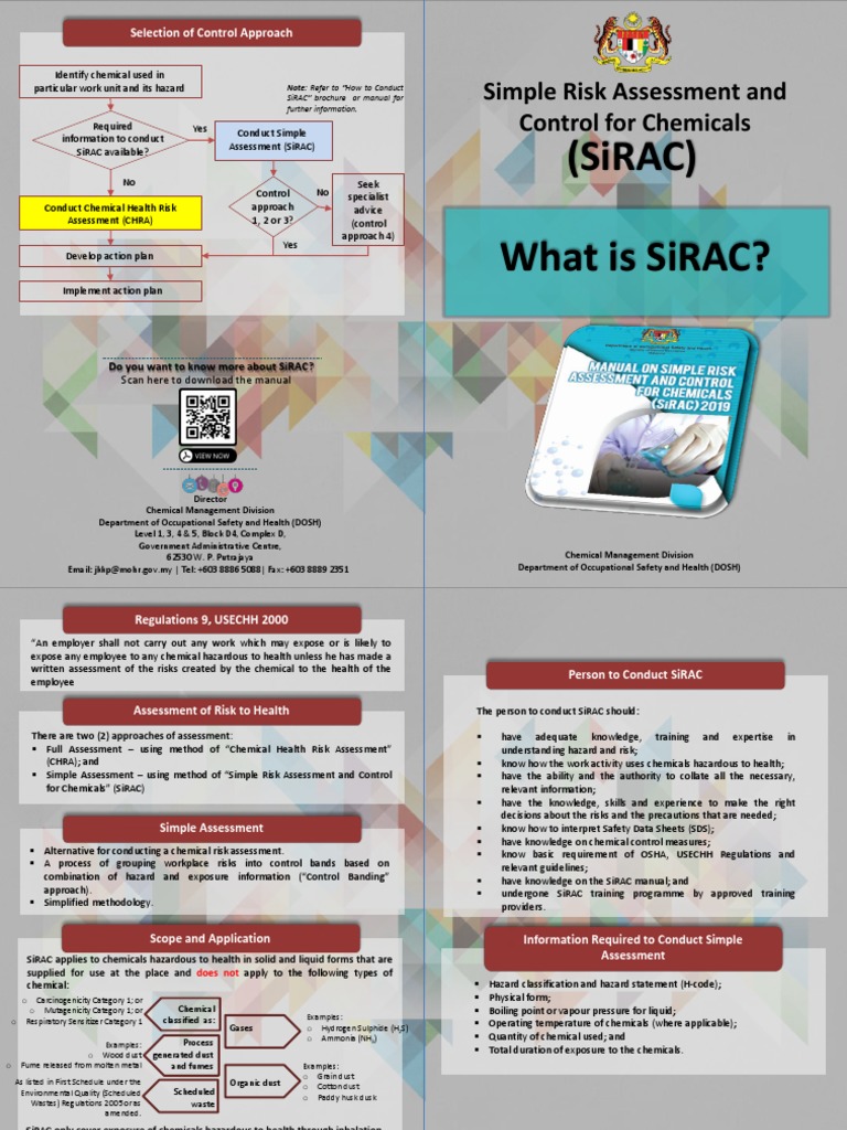 Understanding SiRAC for Chemical Safety | PDF | Risk Assessment | Risk