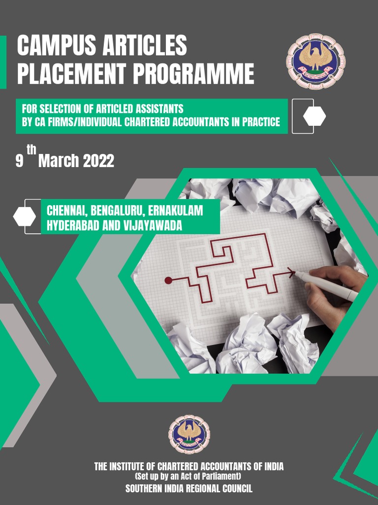 Campus Articles Placement Programme | PDF | Accounting | Government Of ...