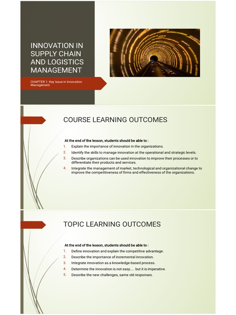Innovation Module | PDF | Strategic Management | Innovation