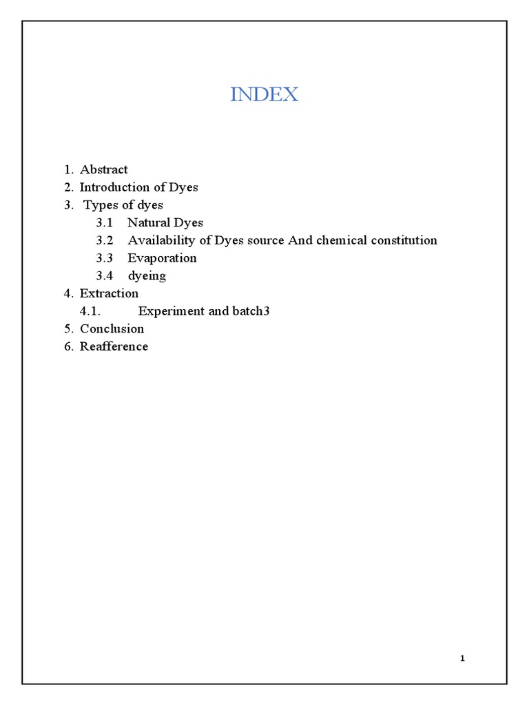 Natural Dye | PDF | Dye | Chemical Substances