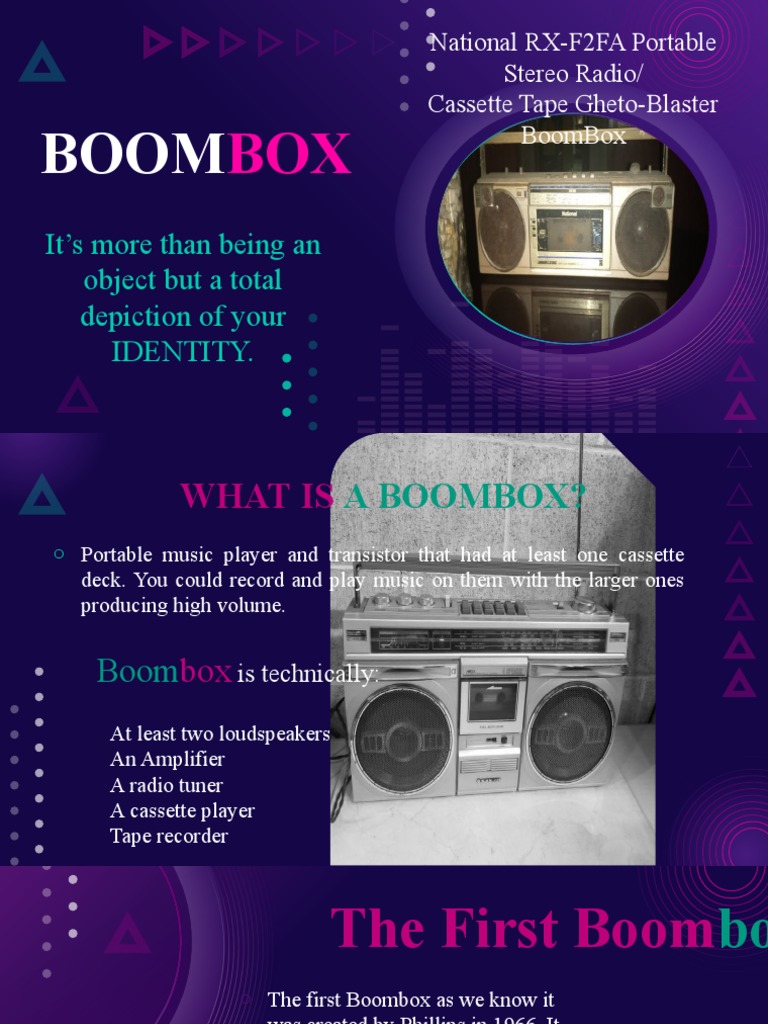 Boombox | PDF | Electricity | Sound Technology