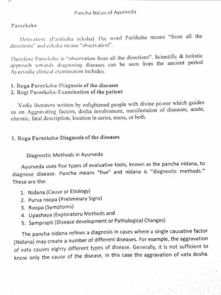 Ayurvedic Moulic Siddhanta Question Answer of Term 1 GUAMC | PDF