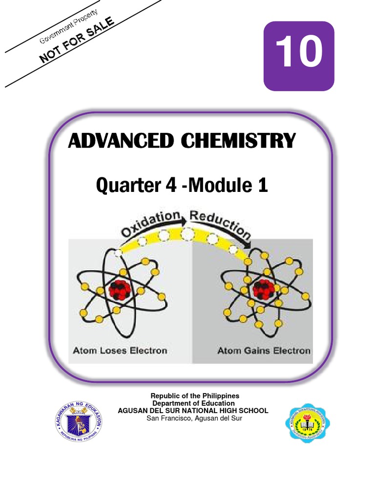 Advance Chem Q4module1.Oxidation-Reduction - Reaction | PDF | Redox ...