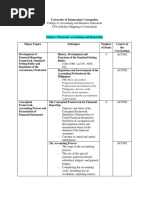 FAR Syllabus - October 2025 CPALE | PDF | Expense | Historical Cost