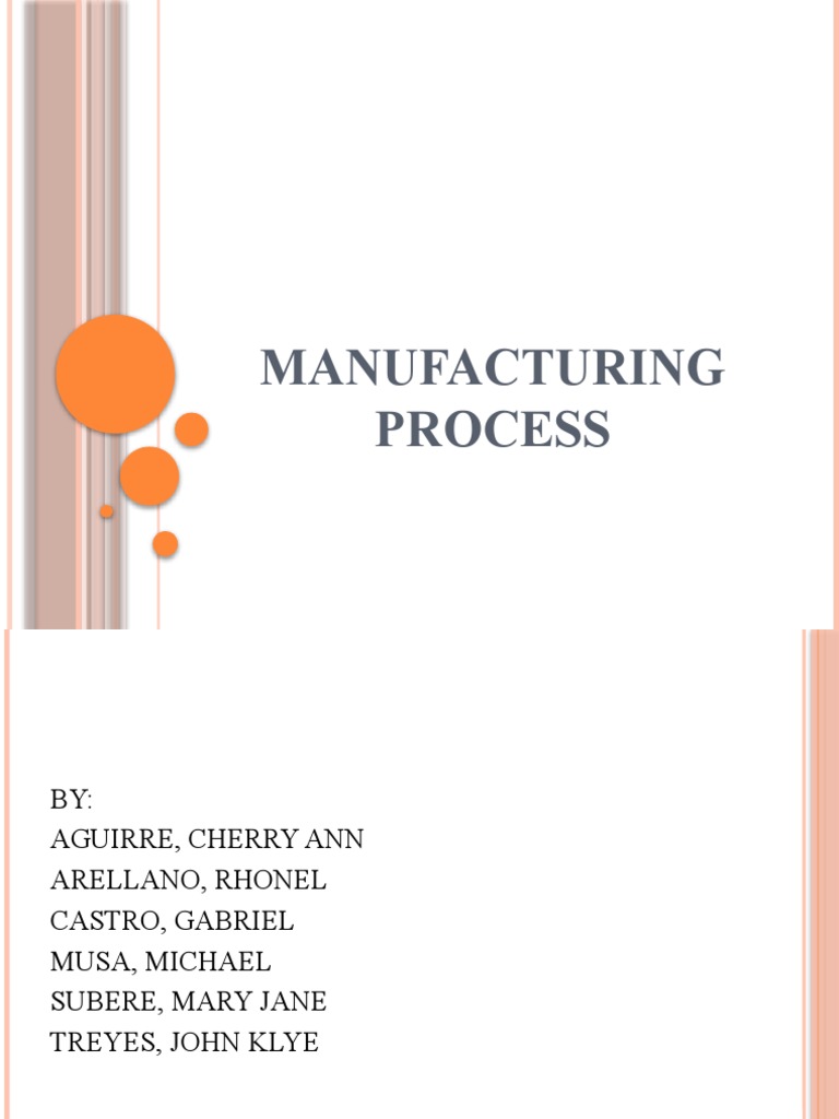 Manufacturing Process | PDF | Welding | Construction