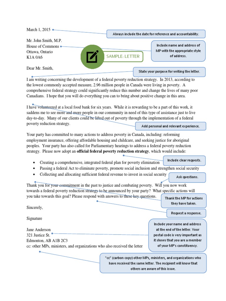 Sample-Letter (1) | PDF | Poverty Reduction | Poverty