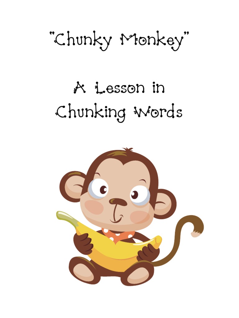 Chunky Monkey | PDF | Reading (Process) | Cognition