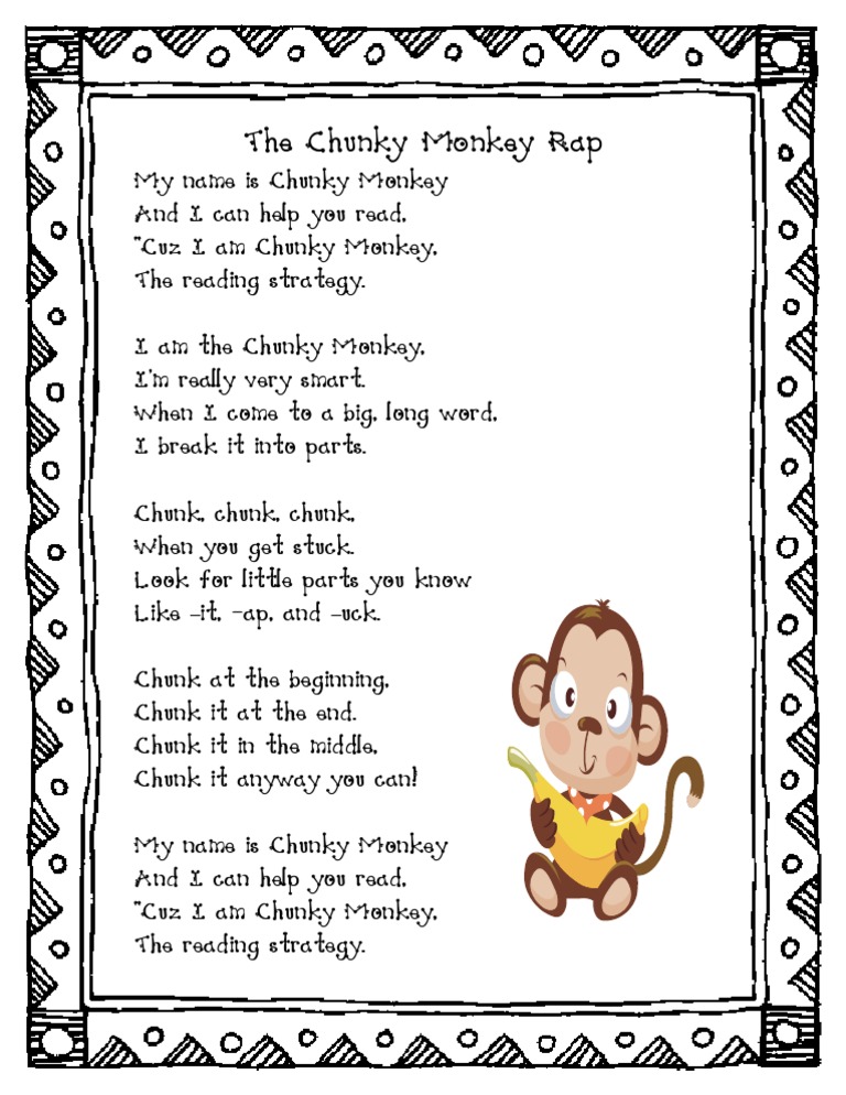Chunky Monkey Rap | PDF