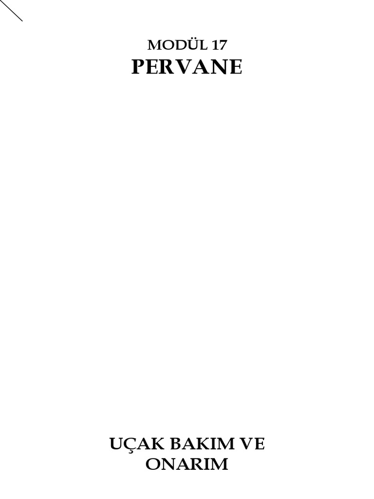 Modül 17 Pervane CAT B | PDF