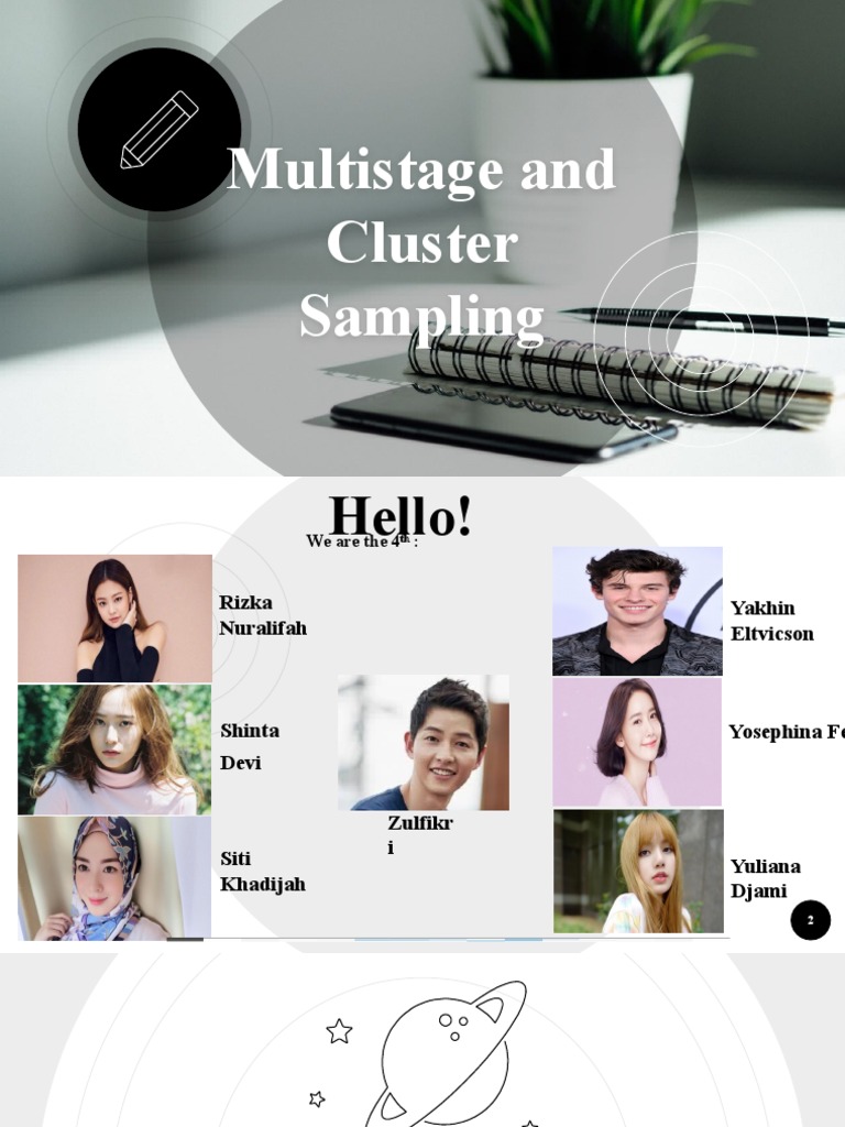 Kelompok 4 - Multistage & Cluster Sampling | PDF