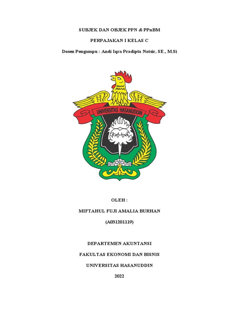 Subjek dan Objek PPN & PPnBM | PDF | Bisnis