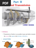 Constant Mesh Gearbox Explained | PDF | Manual Transmission | Clutch