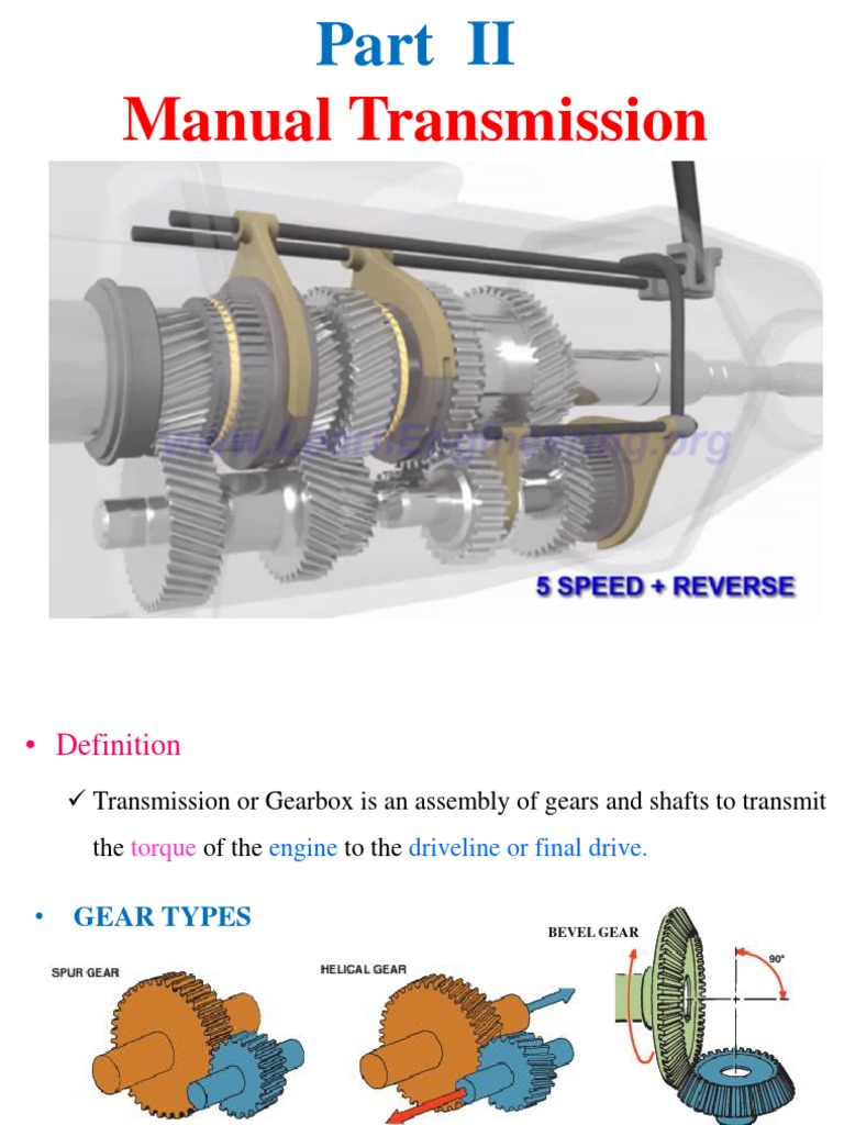 CH 4 P II Manual Tras | PDF | Manual Transmission | Transmission ...