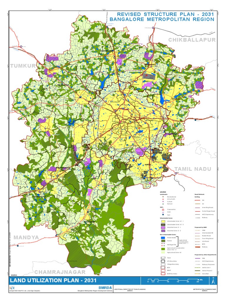 Land Utilization Plan - 2031 - With LPAs | PDF