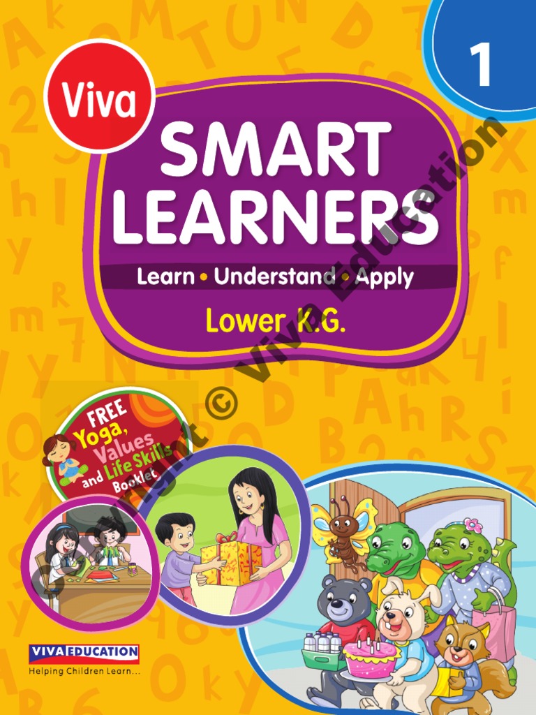 Smart Learner, Lower KG, Book 1 | PDF | Linguistics | Cognition