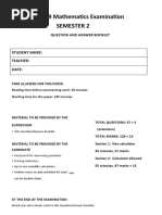 Year 8 Maths Test - Yearly Exam - Questions | PDF | Area | Mathematics