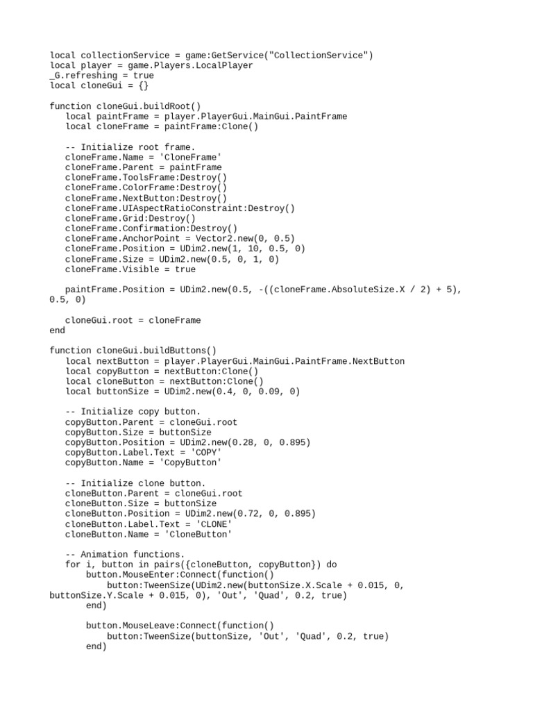 Starving Artist Gui - Clone Artwork Script | PDF | Computing | Computer ...