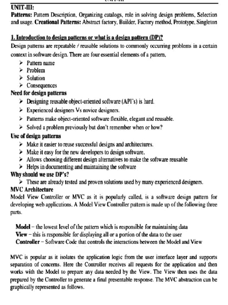 Sadp Unit 3 Modified | PDF | Class (Computer Programming) | Method (Computer Programming)
