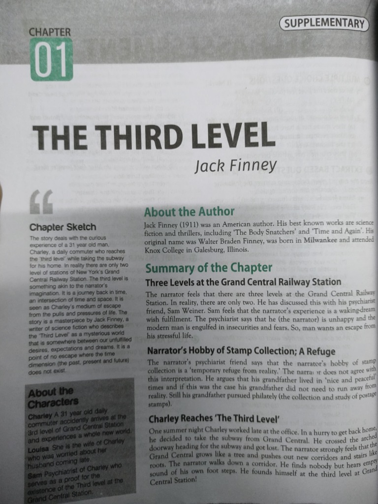 All in One PDF The Third Level | PDF