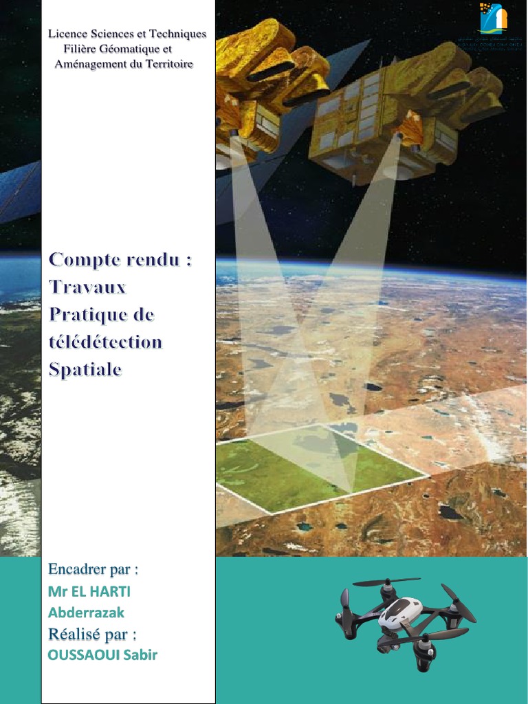 Rapport de Télédétection Spatiale (Remote Sensing) | PDF | Télédétection