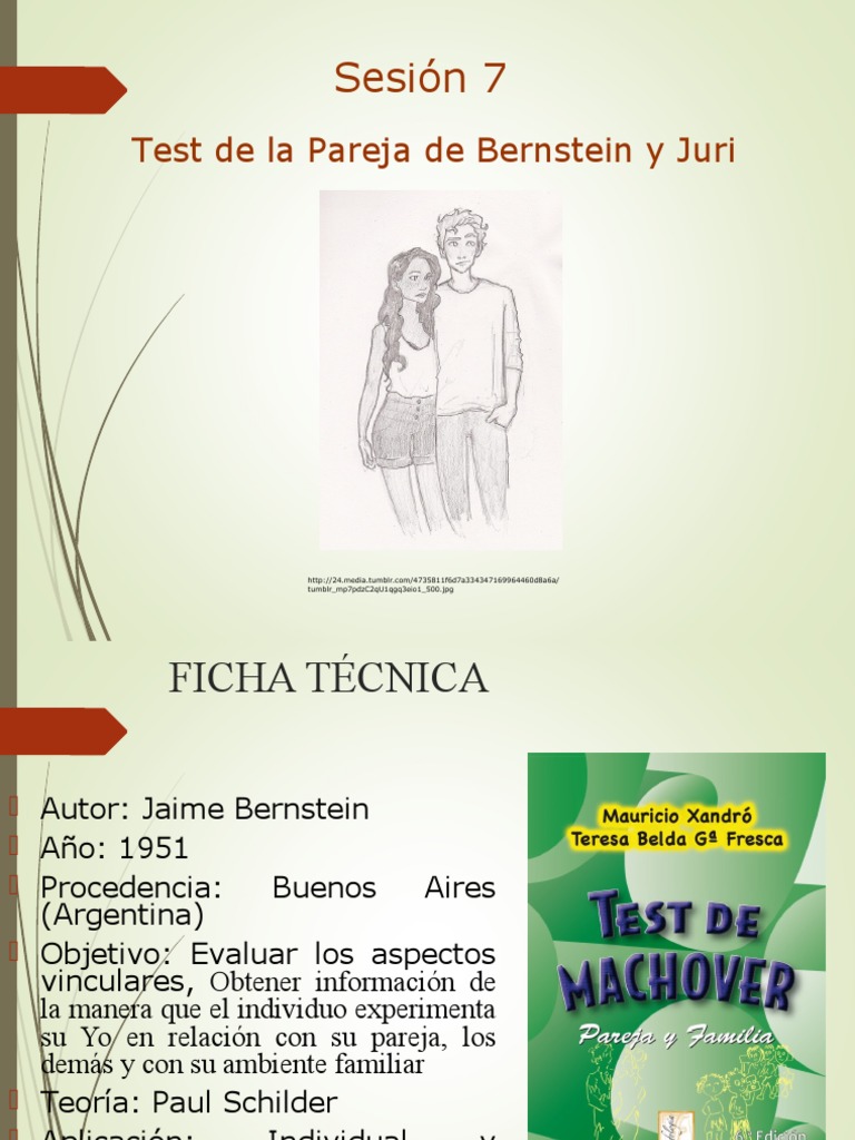 Test de la Pareja de Bernstein: Guía Completa | PDF | Infidelidad ...