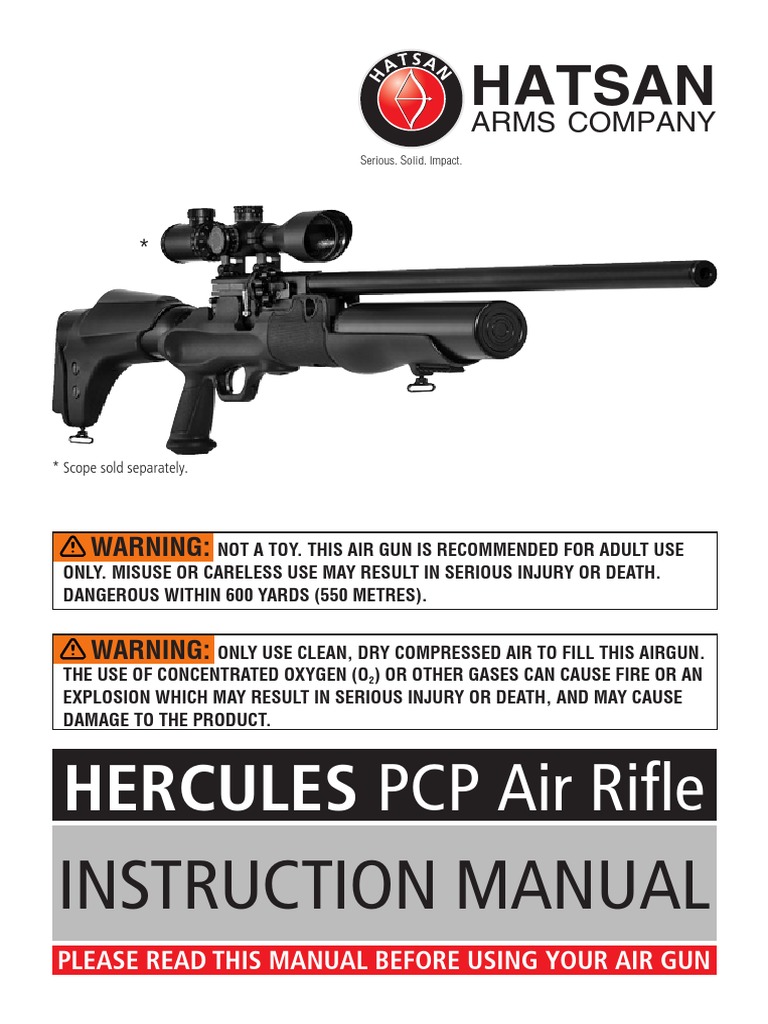 Hercules Manual en | PDF | Trigger (Firearms) | Caliber